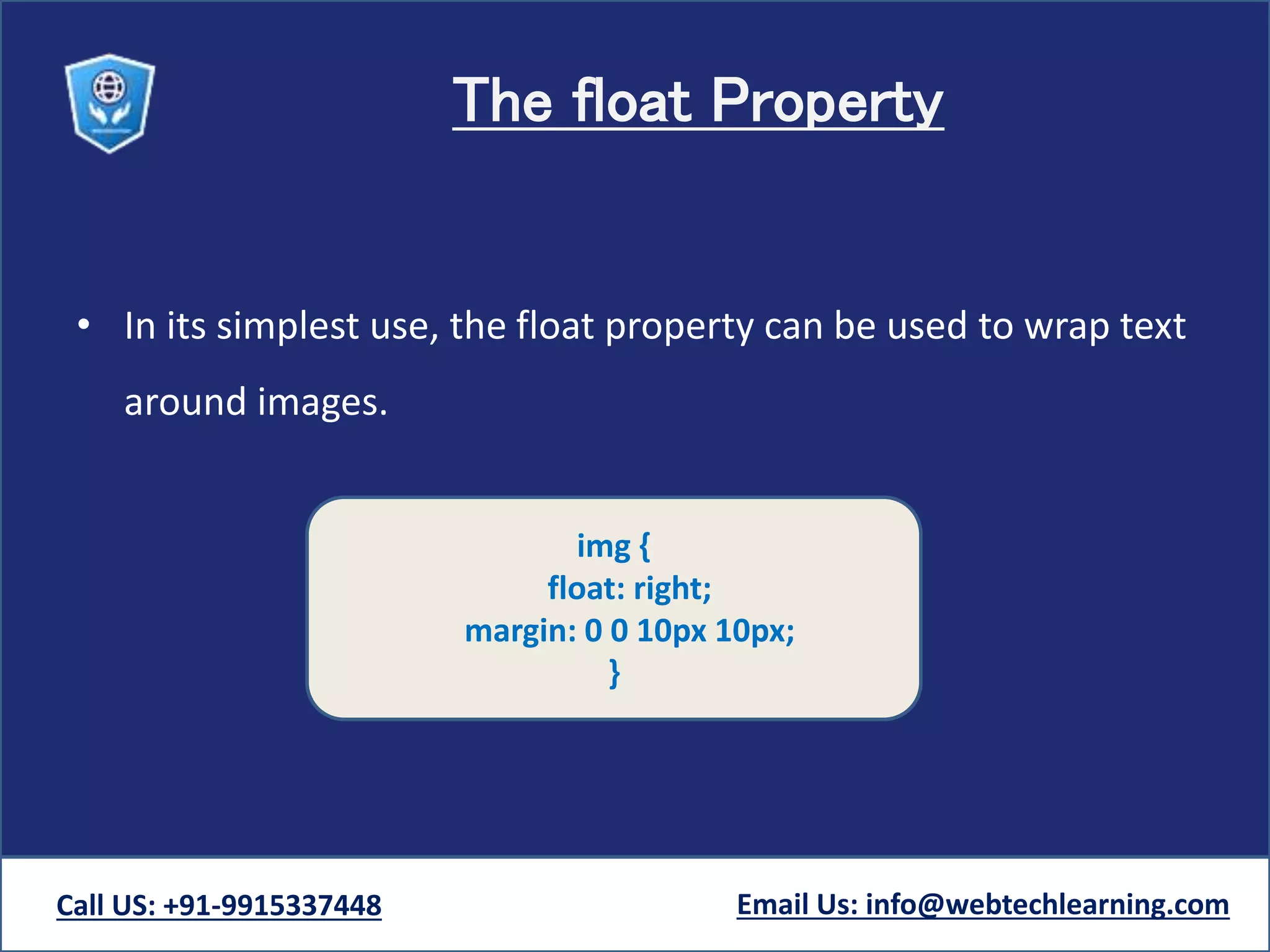 Css floats | PPT