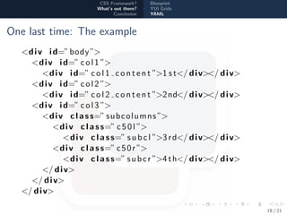 CSS Frameworks | PDF | Web Development | Internet