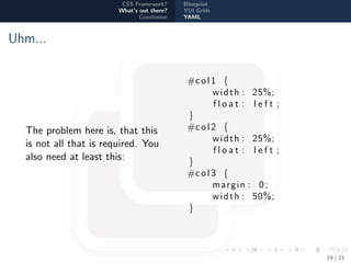 CSS Frameworks | PDF | Web Development | Internet