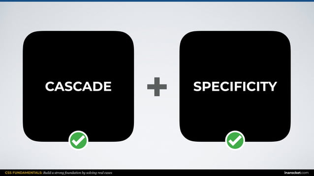 13- Learn CSS Fundamentals / Specificity | PPT