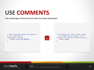 CSS Good Practices | PPT