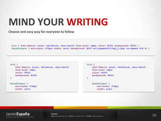 CSS Good Practices | PPT