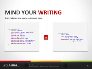 CSS Good Practices | PPT