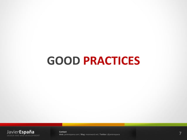 CSS Good Practices | PPT | Free Download
