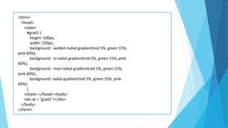 Css gradients | PPT