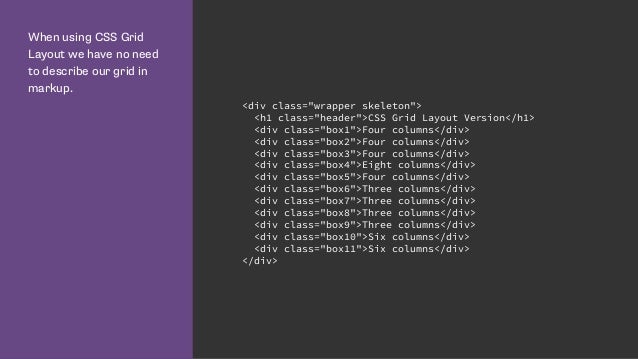 Devoxx Belgium: CSS Grid Layout