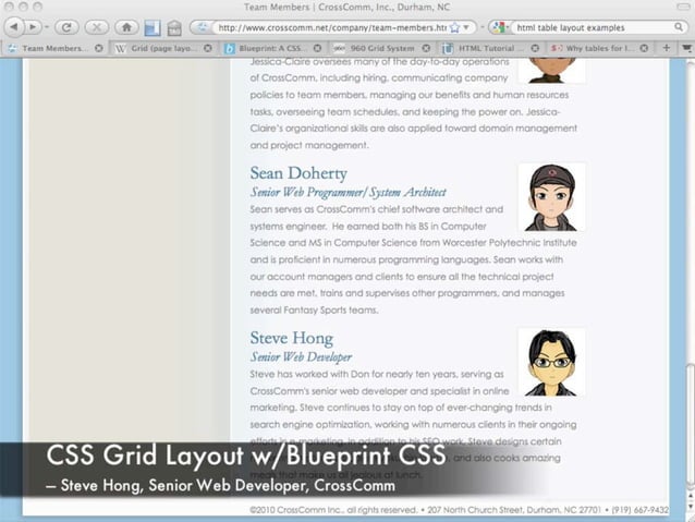 CSS Grid Layout w/ Blueprint CSS | PDF | Web Design and HTML | Internet