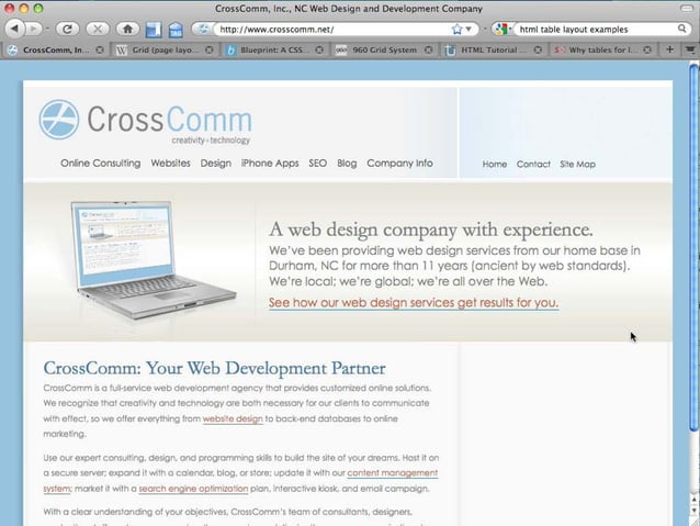 CSS Grid Layout w/ Blueprint CSS | PDF | Web Design and HTML | Internet
