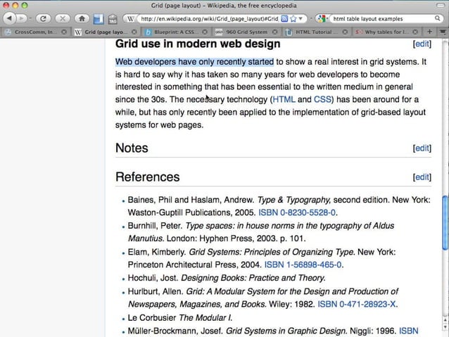 CSS Grid Layout w/ Blueprint CSS | PDF | Web Design and HTML | Internet