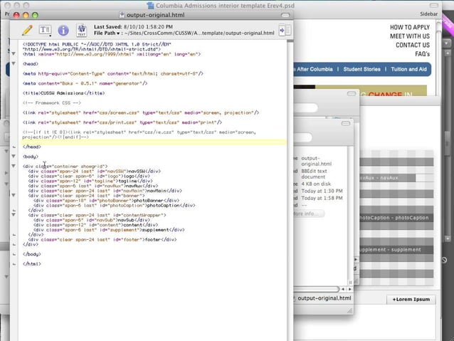 CSS Grid Layout w/ Blueprint CSS | PDF | Web Design and HTML | Internet