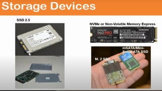 Introduction to computer hardware and software | PPTX