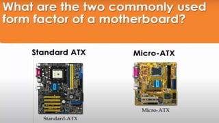 Introduction to computer hardware and software | PPTX
