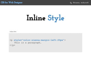 Css introduction | PPT