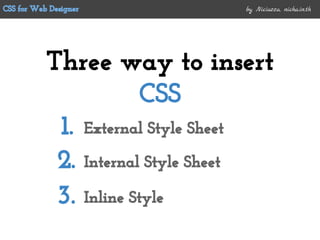 Css introduction | PPT