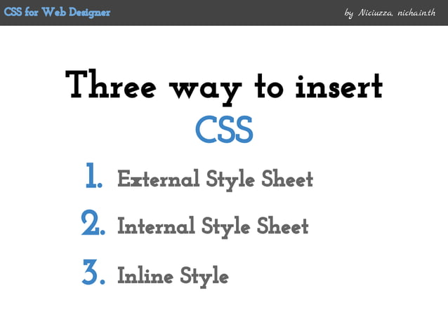 Css Introduction Ppt