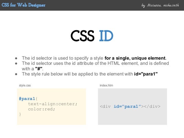Css introduction
