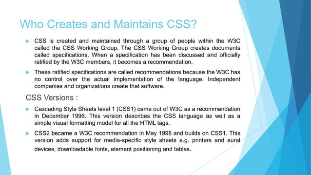 Css introduction | PPT