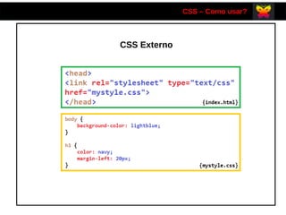 CSS e Bootstrap - Introdução básica | PDF