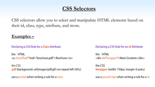 CSS | PPT