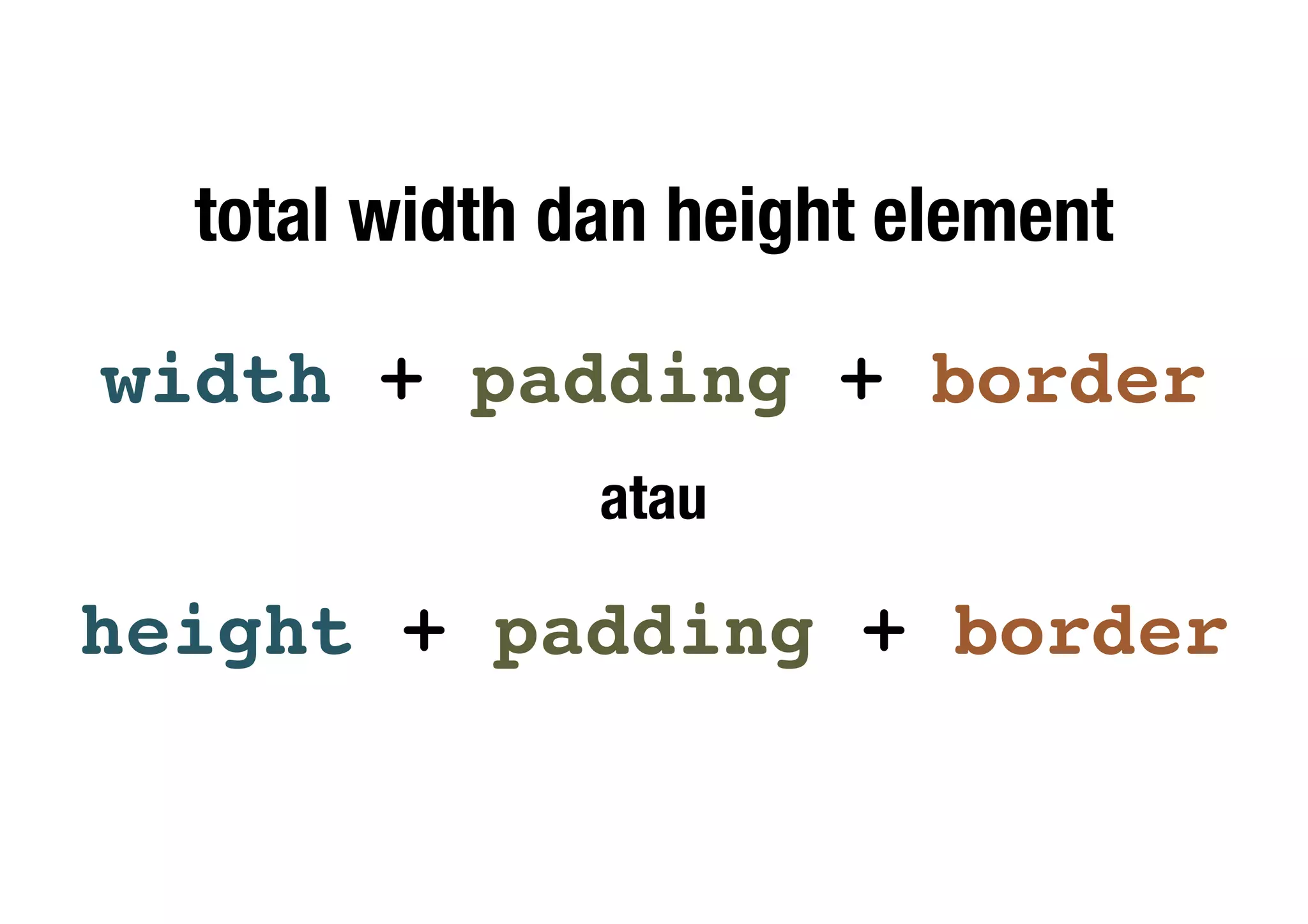 CSS Layouting #3 : Box Model | PDF