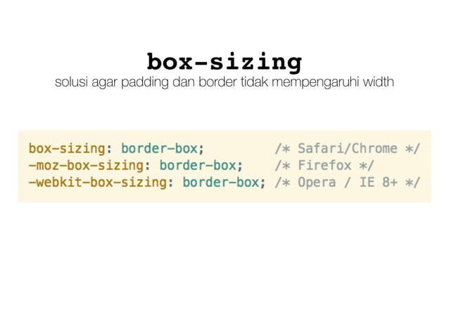 CSS Layouting #3 : Box Model | PDF