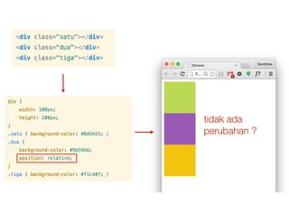 CSS Layouting #5 : Position | PDF