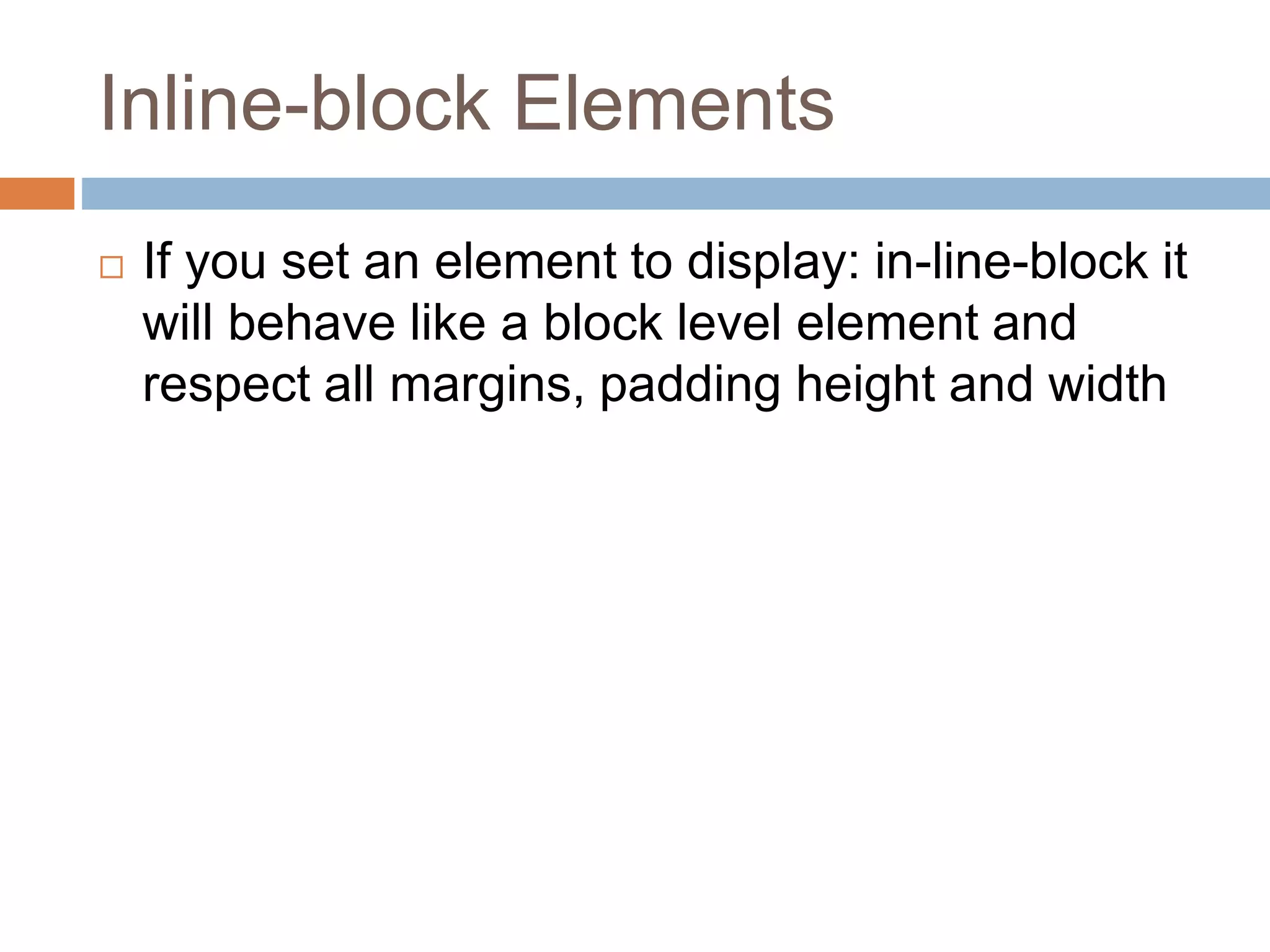 Css layouts-continued | PPT | Web Design and HTML | Internet