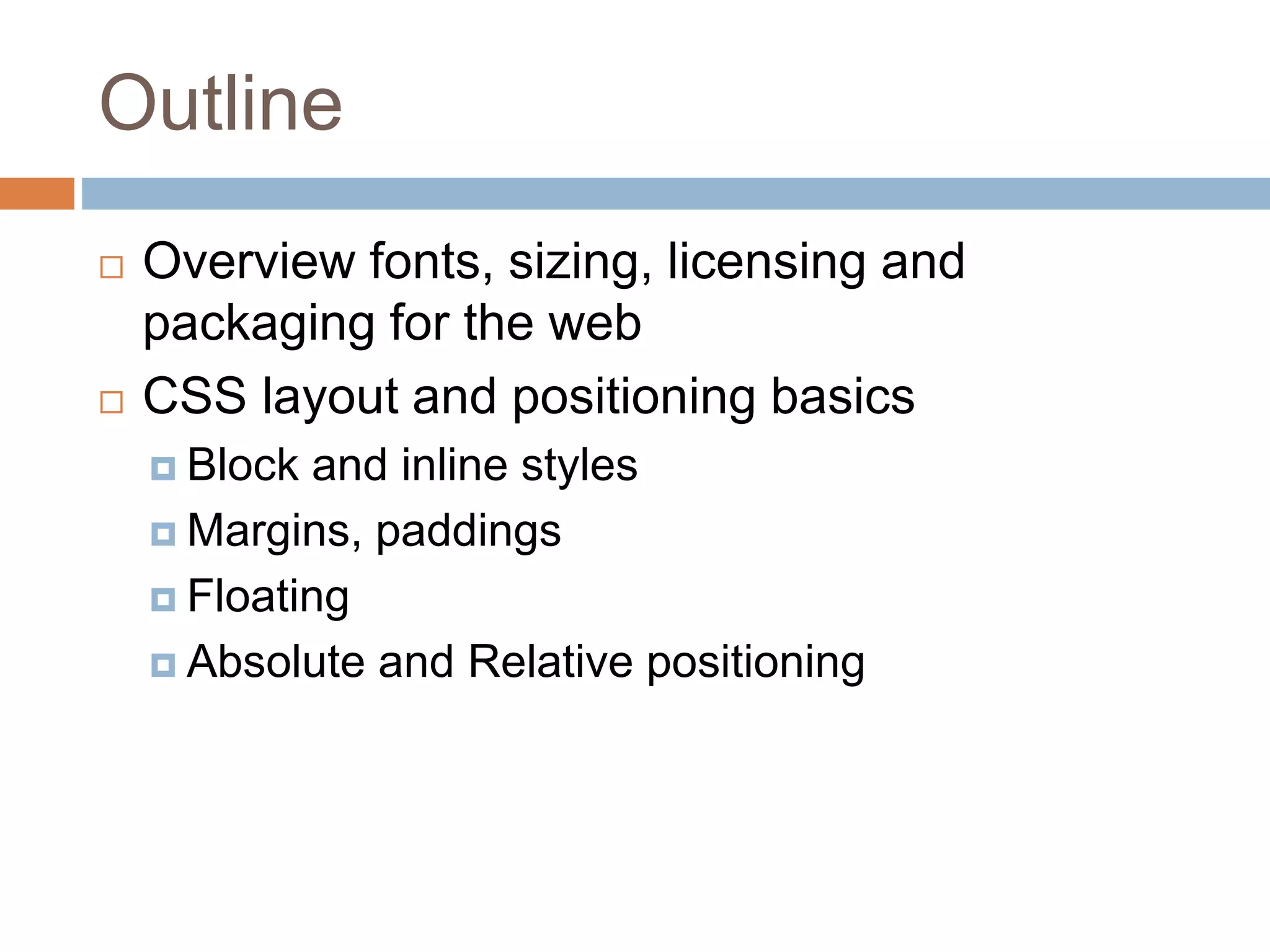 Css layouts-continued | PPT | Web Design and HTML | Internet