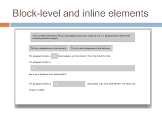 Css layouts-continued | PPT | Web Design and HTML | Internet