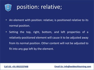 Css position | PPTX