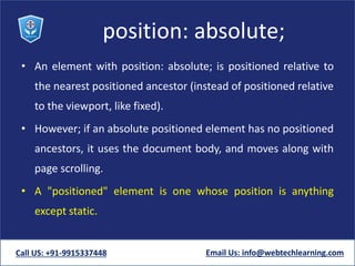 Css position | PPTX