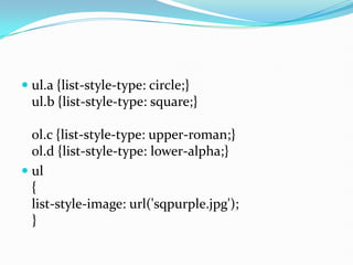 CSCADING style sheet. Internal external inline | PPT