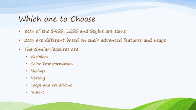 Css Preprocessor Why And How Ppt