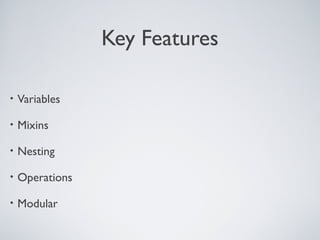 CSS Preprocessors: LESS is more or look SASS-y trying | PPT