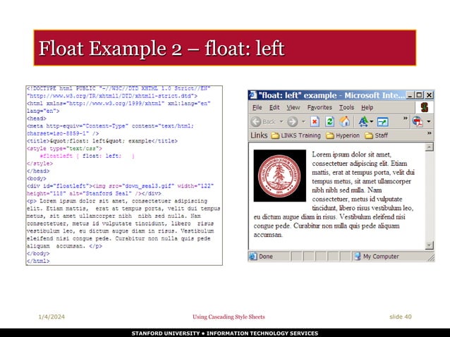 using cascading style sheets-presentation.ppt