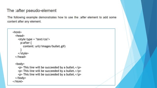Css pseudo elements | PPT
