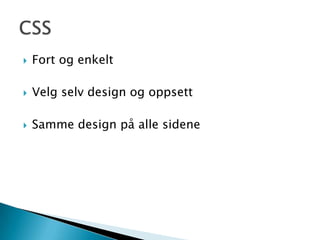 Css stilark | PPT