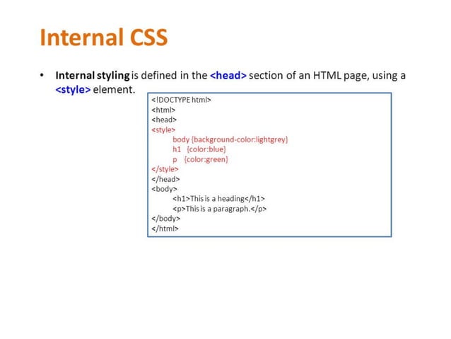 Css structure | PPT