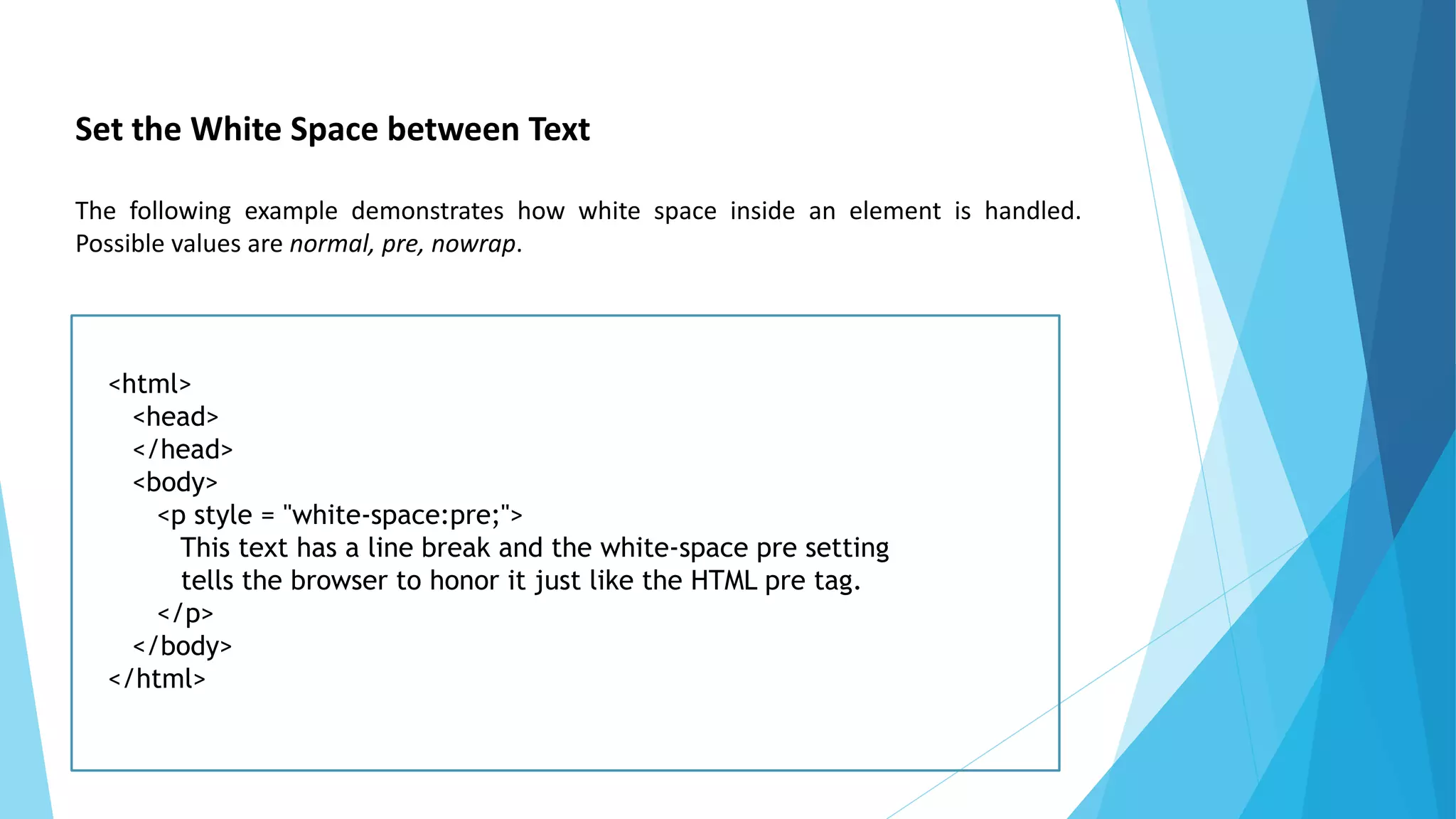 Css text | PPTX
