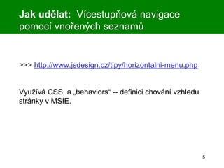 CSS - Tipy a triky | PPT