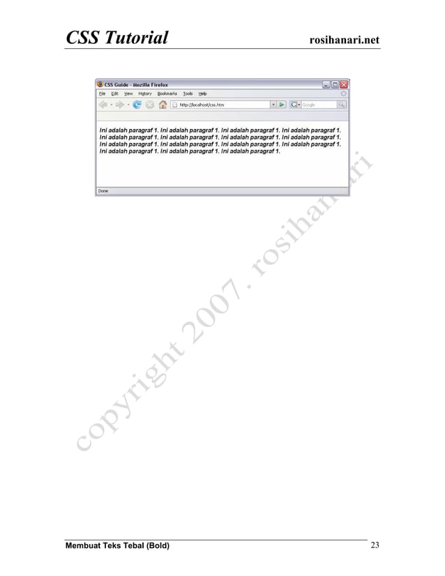 Css tutorial-08 | PDF