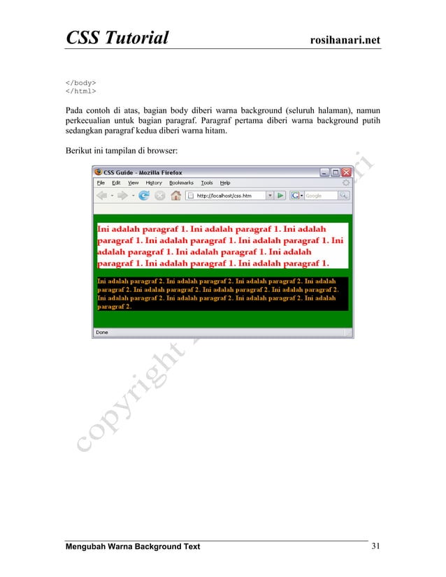 Css tutorial-12 2 | PDF