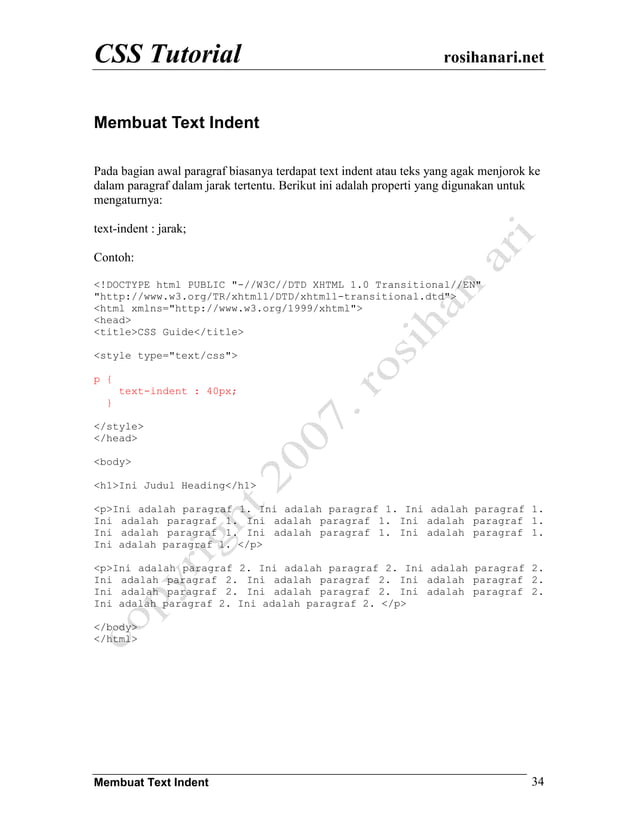Css tutorial-14 | PDF