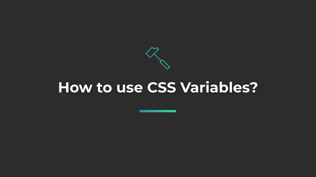 CSS Custom Properties (aka CSS Variable) | PPT CSS Custom Properties (aka CSS Variable) | PPT