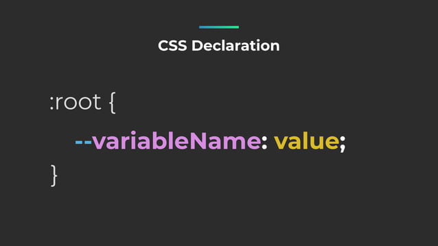 CSS Custom Properties (aka CSS Variable) | PPT CSS Custom Properties (aka CSS Variable) | PPT