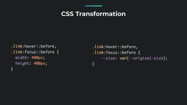 CSS Custom Properties (aka CSS Variable) | PPT CSS Custom Properties (aka CSS Variable) | PPT