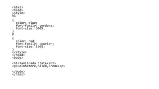 css1.pptx | Web Design and HTML | Internet