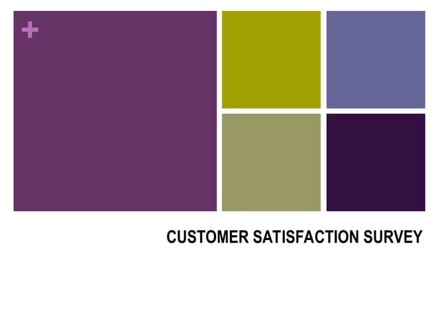 Customer Satisfaction Survey for ISO 9001 Requirements | PPT