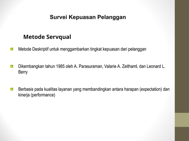 Customer Satisfaction Survey for ISO 9001 Requirements | PPT