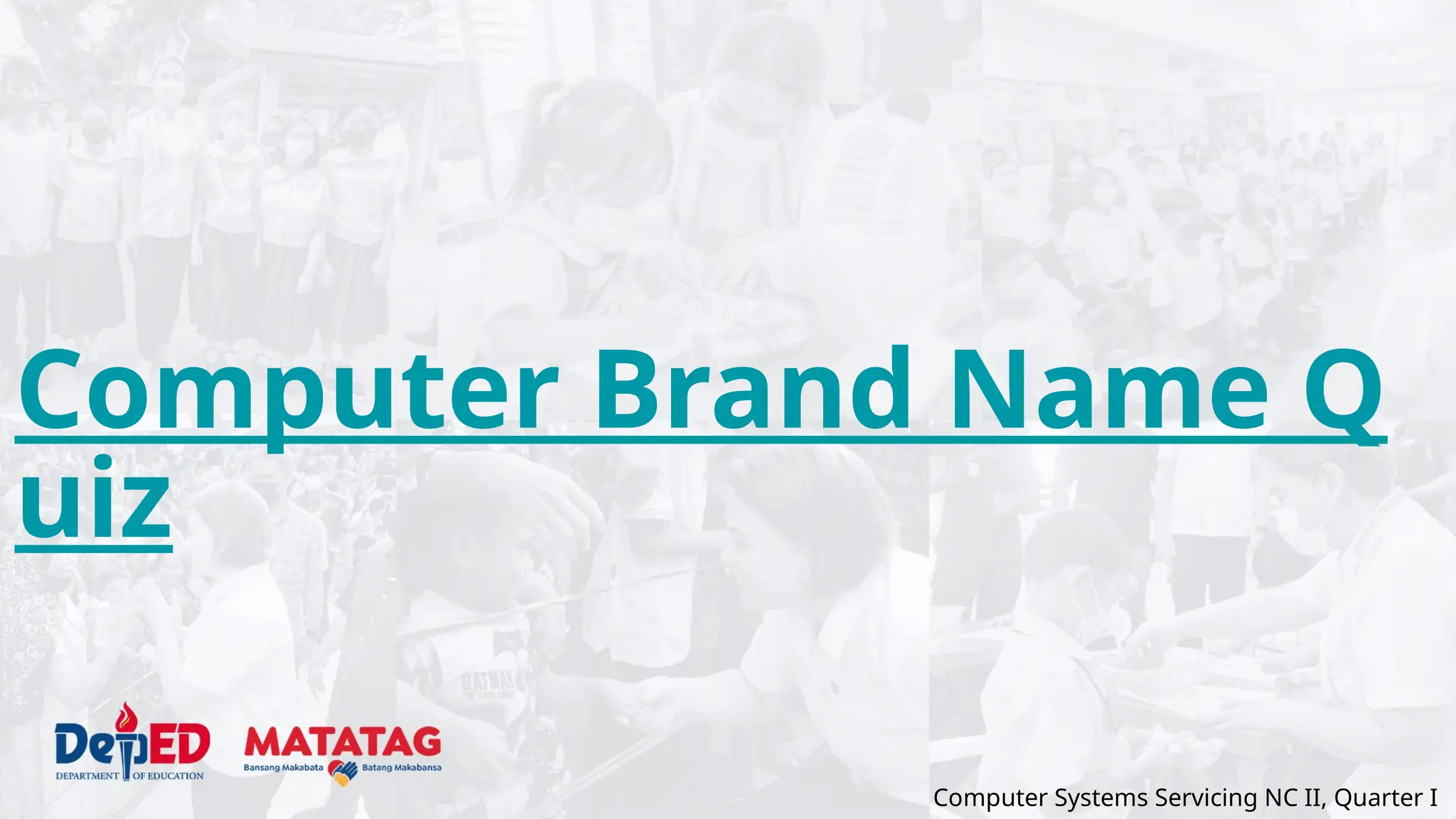 CSS 11 Week 2 L1 - Apply Quality Standards.pptx